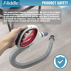 Aliddle Upgraded Replacement Part Hose Handle for Shark Rotator Professional Lift-Away Accessories Models NV500 NV501 NV501c NV502 NV505 NV510 NV520 NV520Q NV520QR NV520QPR NV550 UV560 （Red）