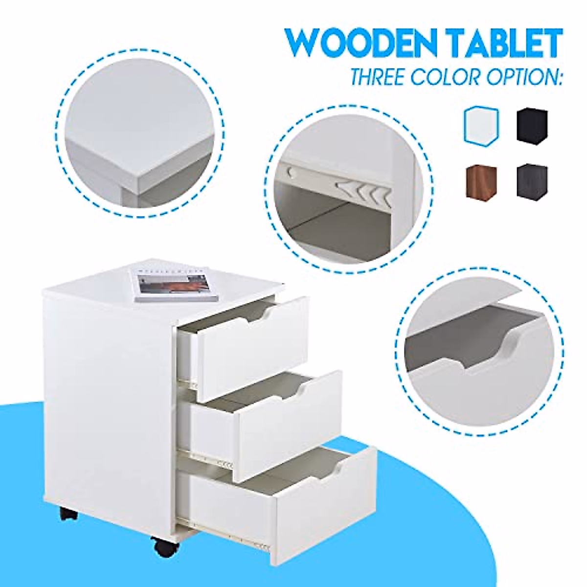 Office Filing Storage Cabinet, Home Office Document Drawer