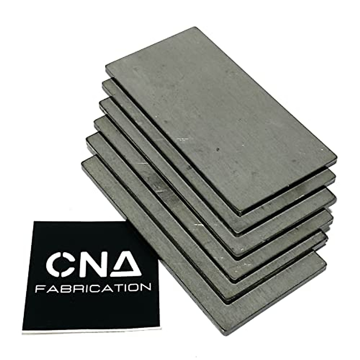 Welding Coupons - 11 Gauge Mild Steel - 2 by 4 Inch (2"X4") - Multipacks - Made in USA - Weld Practice and Training for MIG, TIG, Stick, Arc, Gas and Brazing (6 Pack)