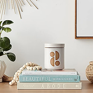 Paddywax Candles FR1203Z Form Collection Scented Candle, 12-Ounce, Tobacco Flower