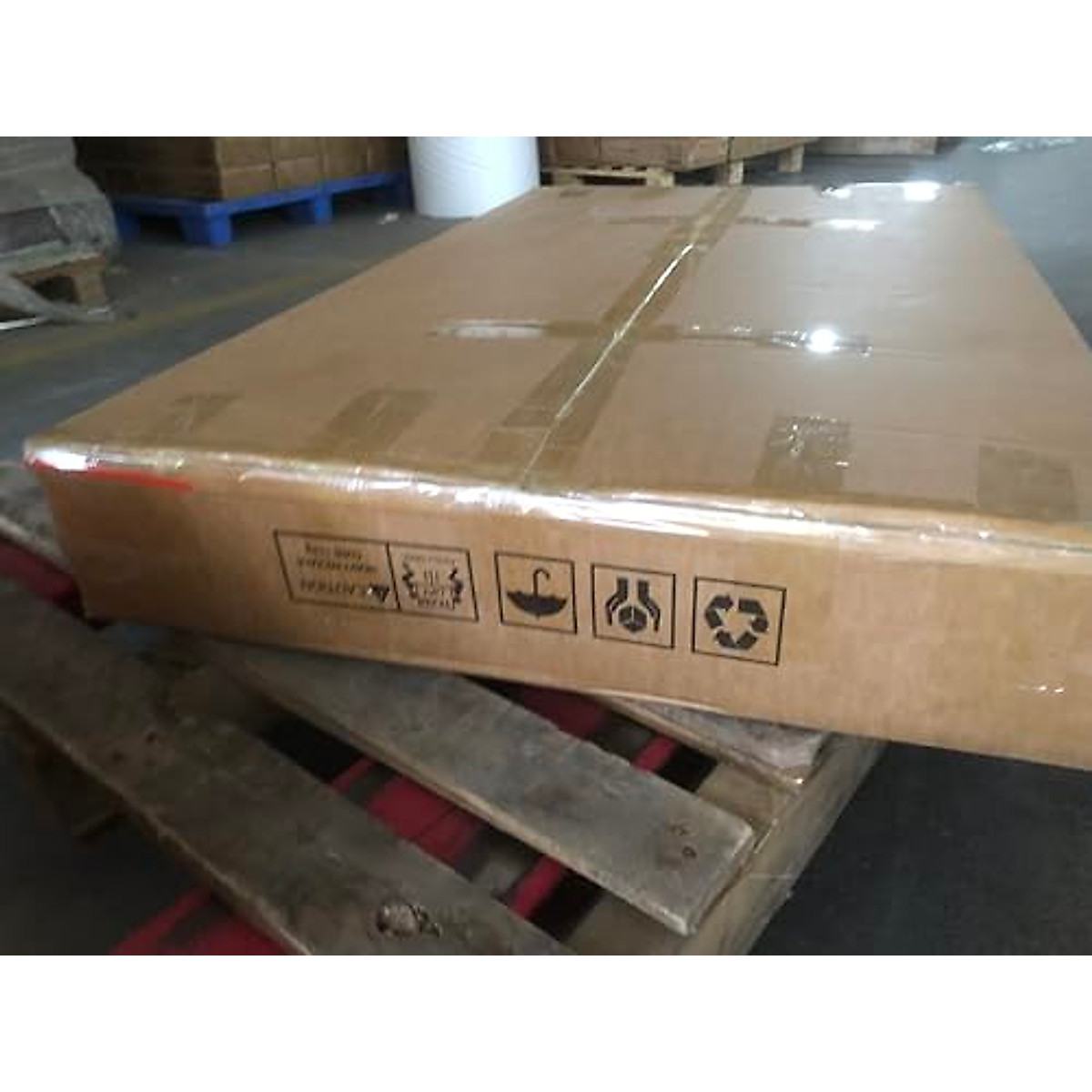 Tribesigns 78.7" Extra Long Computer Desk, [Double Desk] [2 Drawers], Two Person Desk Large Executive Office Desk, Writing Table Study Desk for Home Office, Rustic Brown