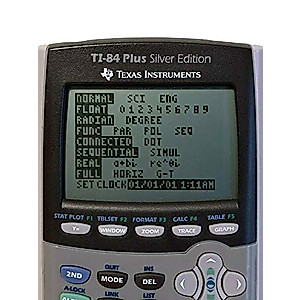 Texas Instruments TI-84 Plus Silver Edition Graphing Calculator (Renewed)