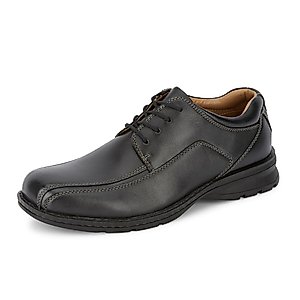 Dockers Men’s Trustee Leather Oxford Dress Shoe,Black,11.5 M US