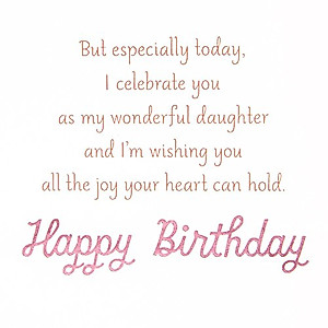 Hallmark Mahogany Birthday Card for Daughter (I Celebrate You)