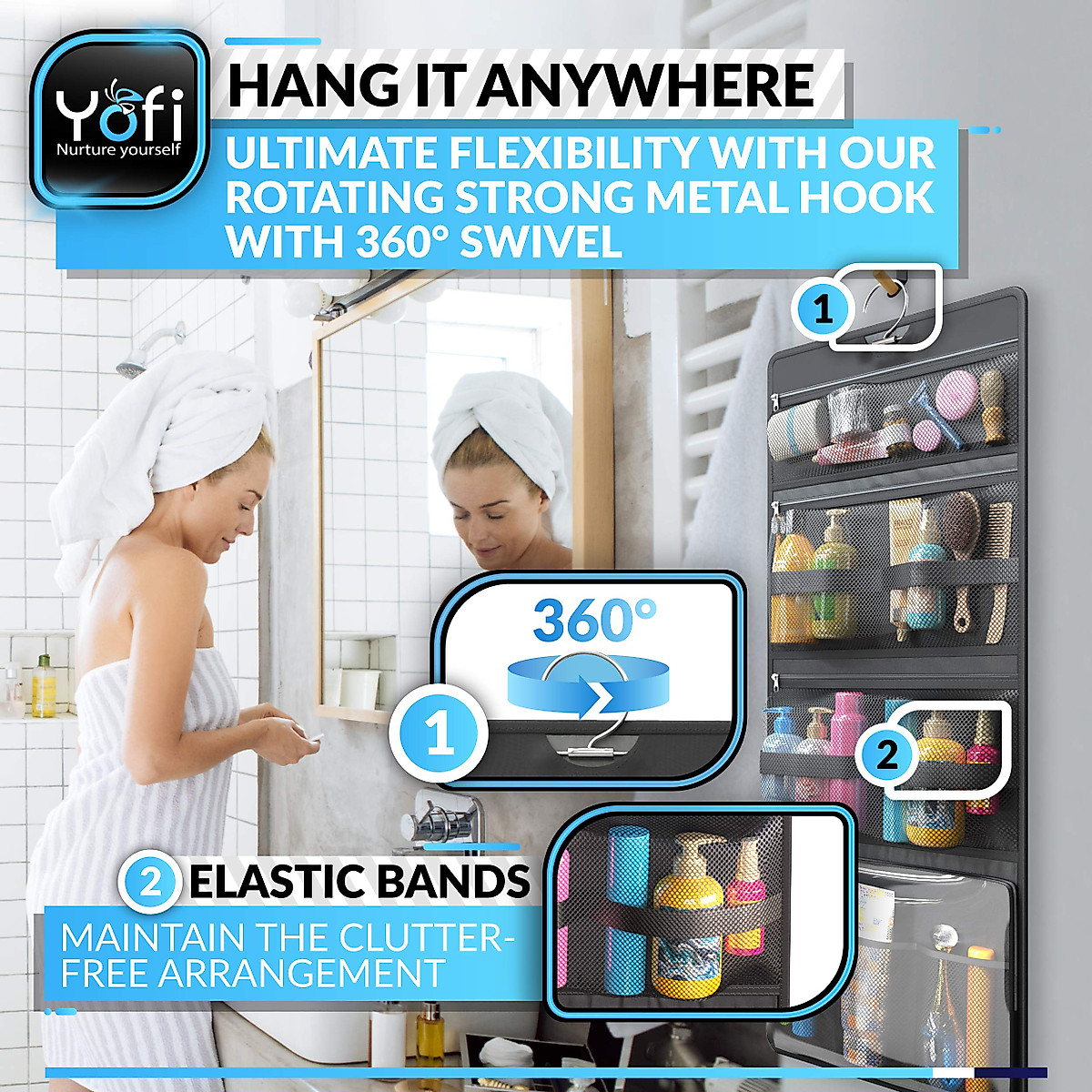 Yofi Nurture Yourself Girls' 1, Black, 12.69.250.4