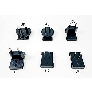New AC Adapter Power Supply Switching Adapter w/US UK AU EU KR JP Plugs for Seagate Expansion Desktop external drive