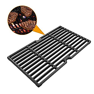 SafBbcue Cooking Grates Replacement for Pit Boss 700 Series Grills and Traeger BBQ07E.01 22 575 Lil' Tex Elite Pellet Grill Grid -Cast Iron