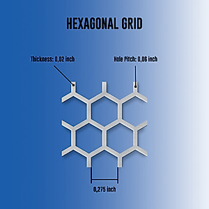 calimaero® 2 Pack Bird Stop Dryer Vent Grill Screen Guard Insert 8.8in x 8.8in Customizable 3inch to 8inch Stops Nesting in Bathroom Exhaust Vents