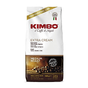 Kimbo Extra Cream Espresso Whole Beans 2.2lb/1000g