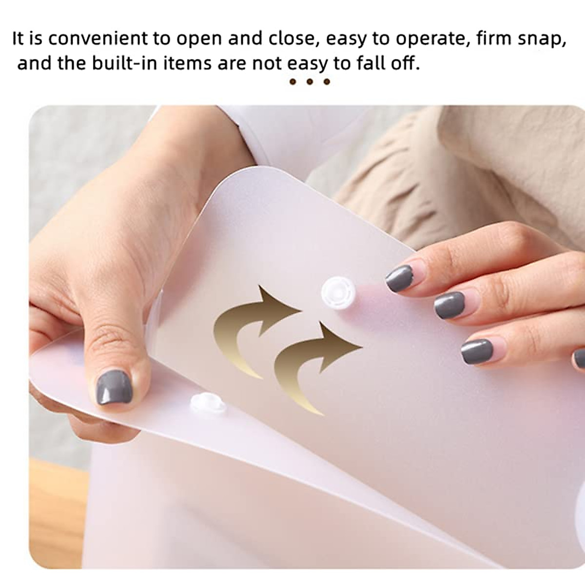 2 Pcs Plastic Art Portfolio,Arts Storage Case A3 Poster Storage Bag with Handle,Waterproof Fold Edge Folder for Artwork,Frosted Large Poster Storage Containers for Drawing Sketch Photography Poste-Black