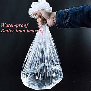 Oncpcare 20pcs Large Size Disposable Rabbit Cage Liners, Plastic Rabbit Toilet Litter Box Mat Pad Film, Bunny Poop Easy Cleaning Leakproof Cage Accessories No Mess