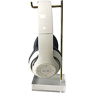 SCUUBE Headset Stand Headphone Stand Acrylic Mirror Earphone Holder Non-Slip Base Suitable for Earphone Gaming Save Space Headset Holder Headphones Holder