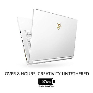 MSI P65 Creator 8RF-441 15.6" Professional Laptop - Intel Core i7-8750H, GTX1070, 32GB DDR4, 512GB NVMe SSD, Win 10 PRO