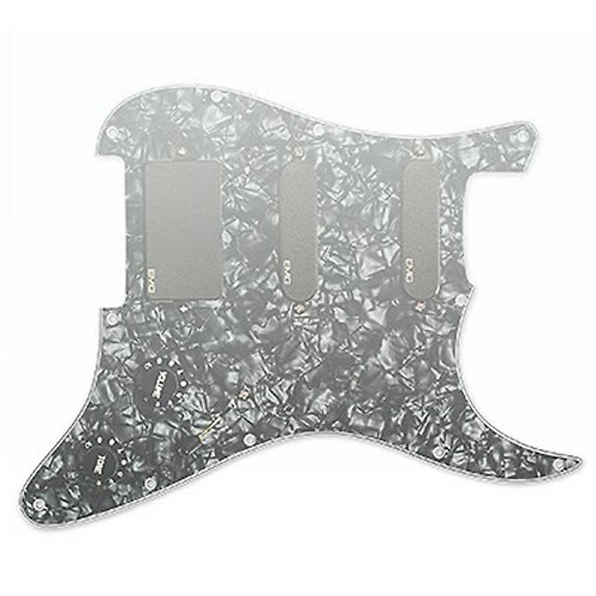 EMG SL20 Steve Lukather Prewired Guitar Pickguard Set, Black