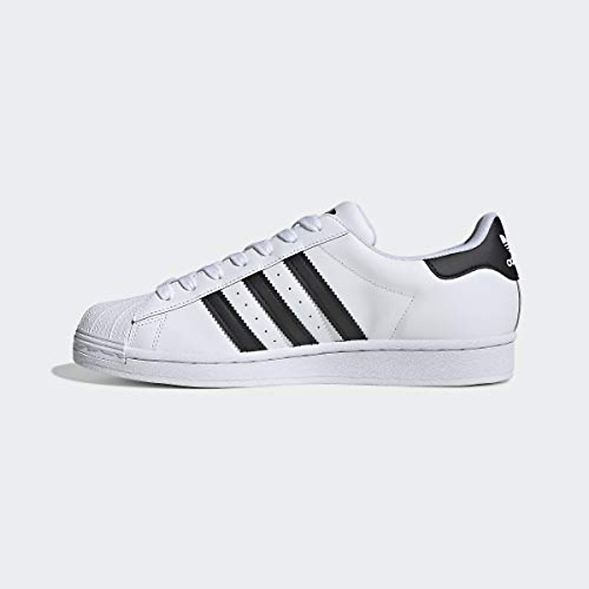 adidas Originals Men's Superstar Sneaker, White/Black/White, 9