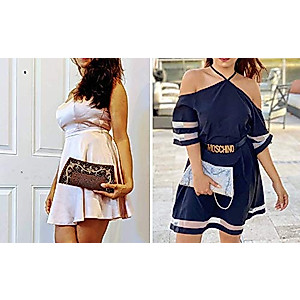 CRAFT BAZAAR Handmade Bead Wristlet Clutch Purse For Women, Evening Purse For Parties, Brides, Festivals