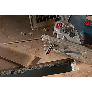 BOSCH T130DG 1-Piece 3-1/4 In. 30 Grit Diamond for Hard Tile T-Shank Jig Saw Blades