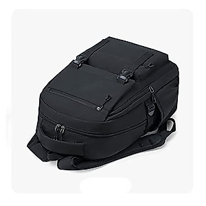 COMIFAS Backpack computer bag waterproof durable travel men's and women's multifunctional backpack (black)