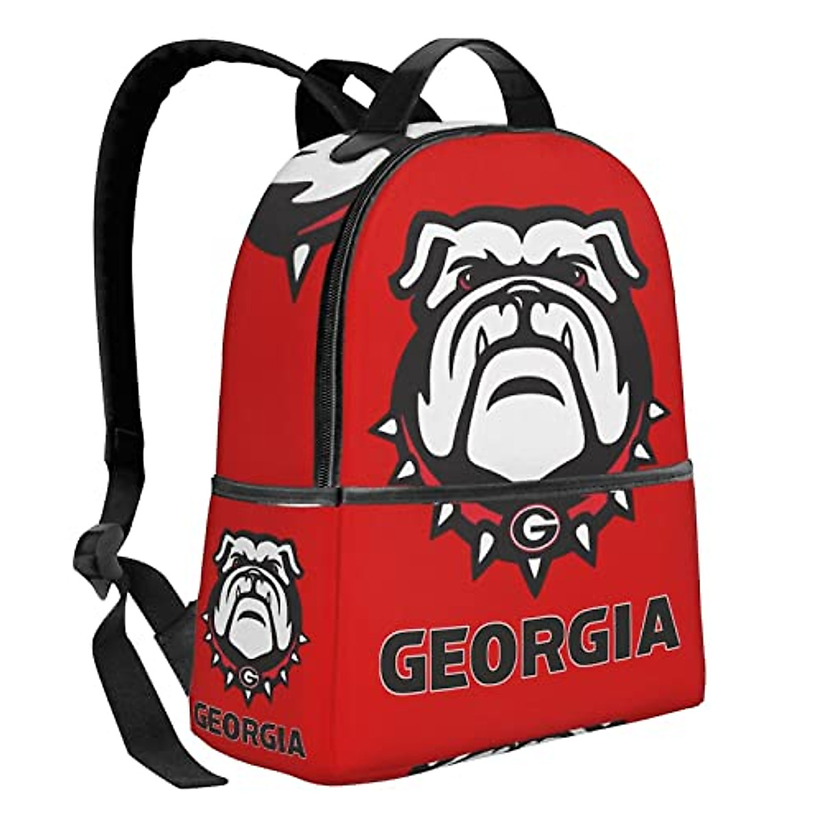 WMCYZHU Georgia Bull cute dogs Travel Laptop Backpack Adjustable College School Computer Bag