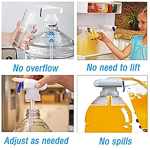 Milk Dispenser,Drink Dispenser,Electric Tap,Water Bottle Dispenser, Automatic Drink Dispenser,Portable Electric Beverage Dispenser,Suitable for Outdoor and Home Kitchens(2 Pack)