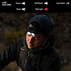 Ledlenser, H19R Core Rechargeable Headlamp, High Power LED, 3500 Lumens, Hands-Free Light for Home, Waterproof, Outdoor, Camping, and Emergency Use, Black