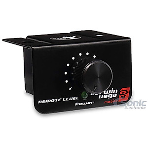 Cerwin-Vega CVP 400W RMS 1 Channel Class AB Monoblock Amplifier, High Power Car Audio Amp with 2-Ohm & 4-Ohm Stability, Enhanced Bass Boost for Car Speakers, Single Channel Systems CVP2000.1D