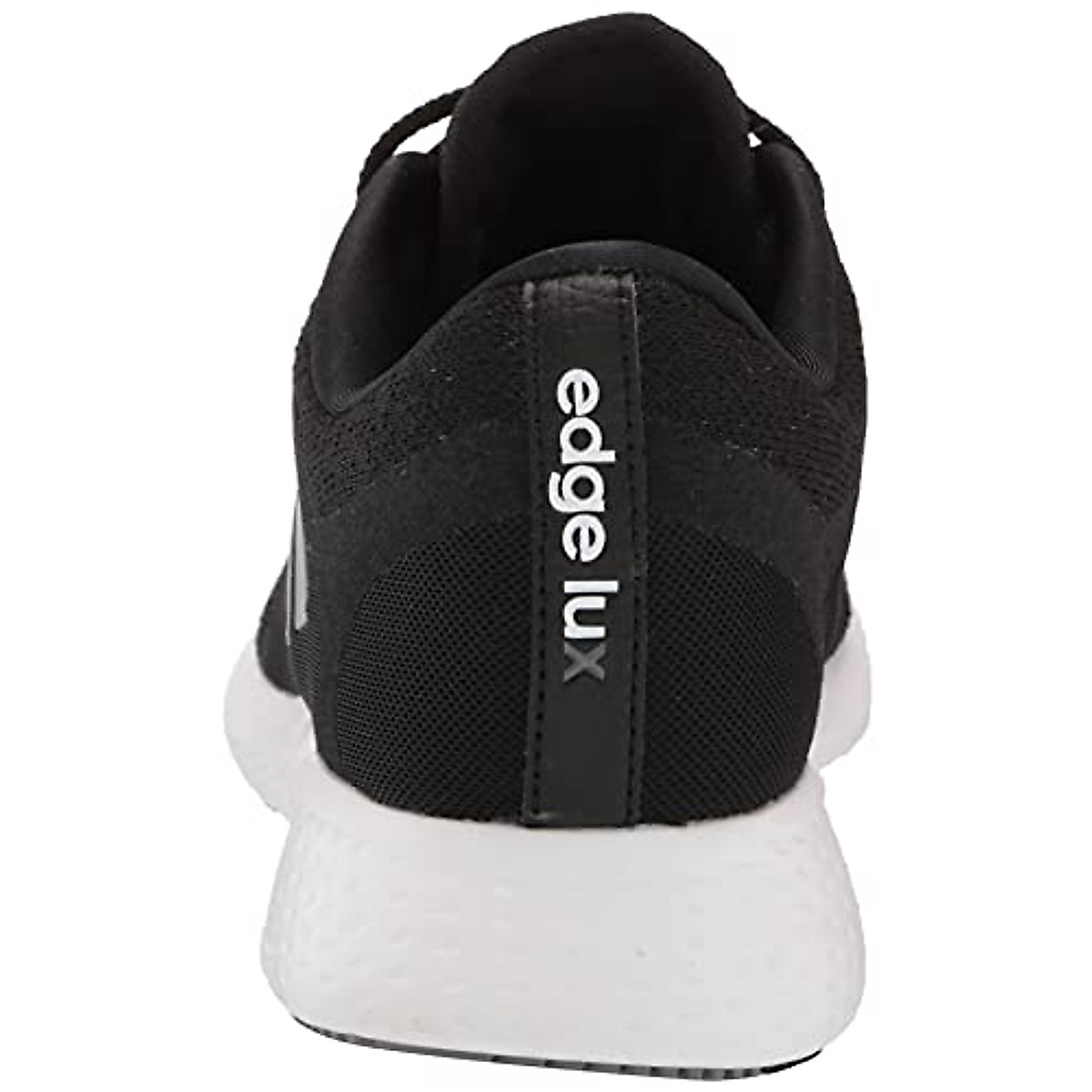 adidas Women's Edge Lux 4 Running Shoe, Black/White/Grey, 9