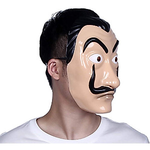 Gmasking PVC Salvador Mustache Dali Halloween Party Costume Exclusive Mask