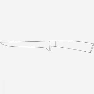 Berkel Elegance Red Boning Knife 6" / Kitchen Knives/Premium Quality