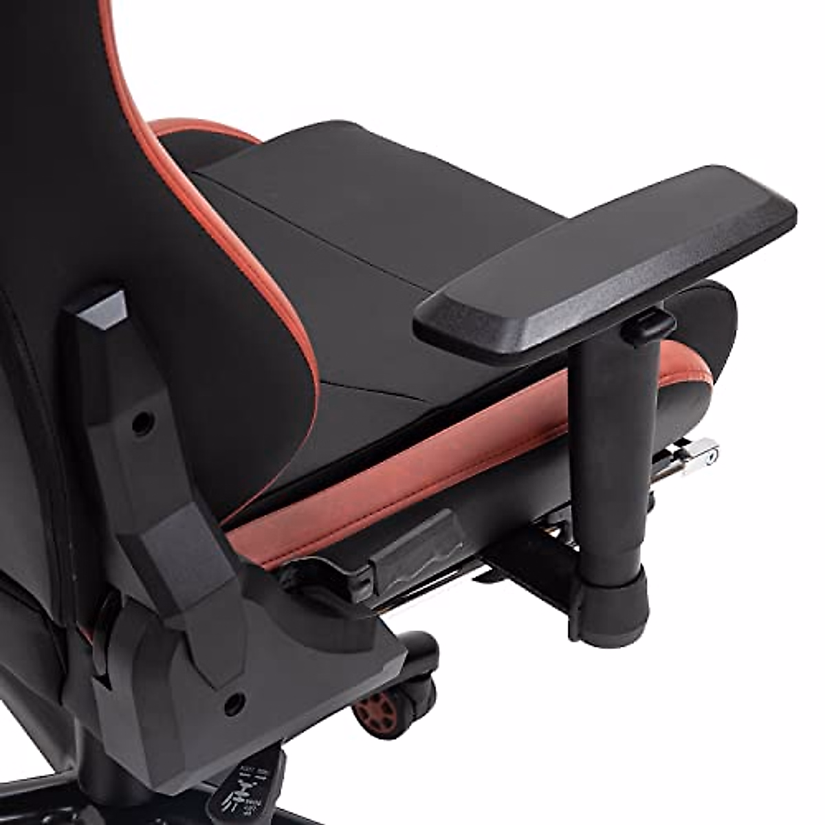 walsport Reclining Gaming Chair with Footrest High Back Computer Chair Back Support Office Chair Ergonomic Video Game Chairs for Teens Gtracing Gaming Chair (Black-Red)