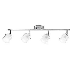 Globe Electric 59267 Kit Track Lighting, 0, Chrome