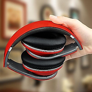 SOULWIT Replacement Ear Pads Cushions for Monster Beats Studio 1.0 (1 st Gen) Headphones by Dr. Dre, Earpads with Soft Protein Leather (Black)