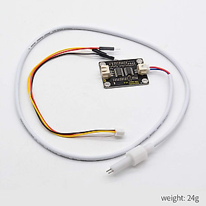 KEYESTUDIO TDS Meter Probe Water Quality Monitoring V1 Sensor Module with XH2.54-3Pin Jumper Wire Connector for Arduino