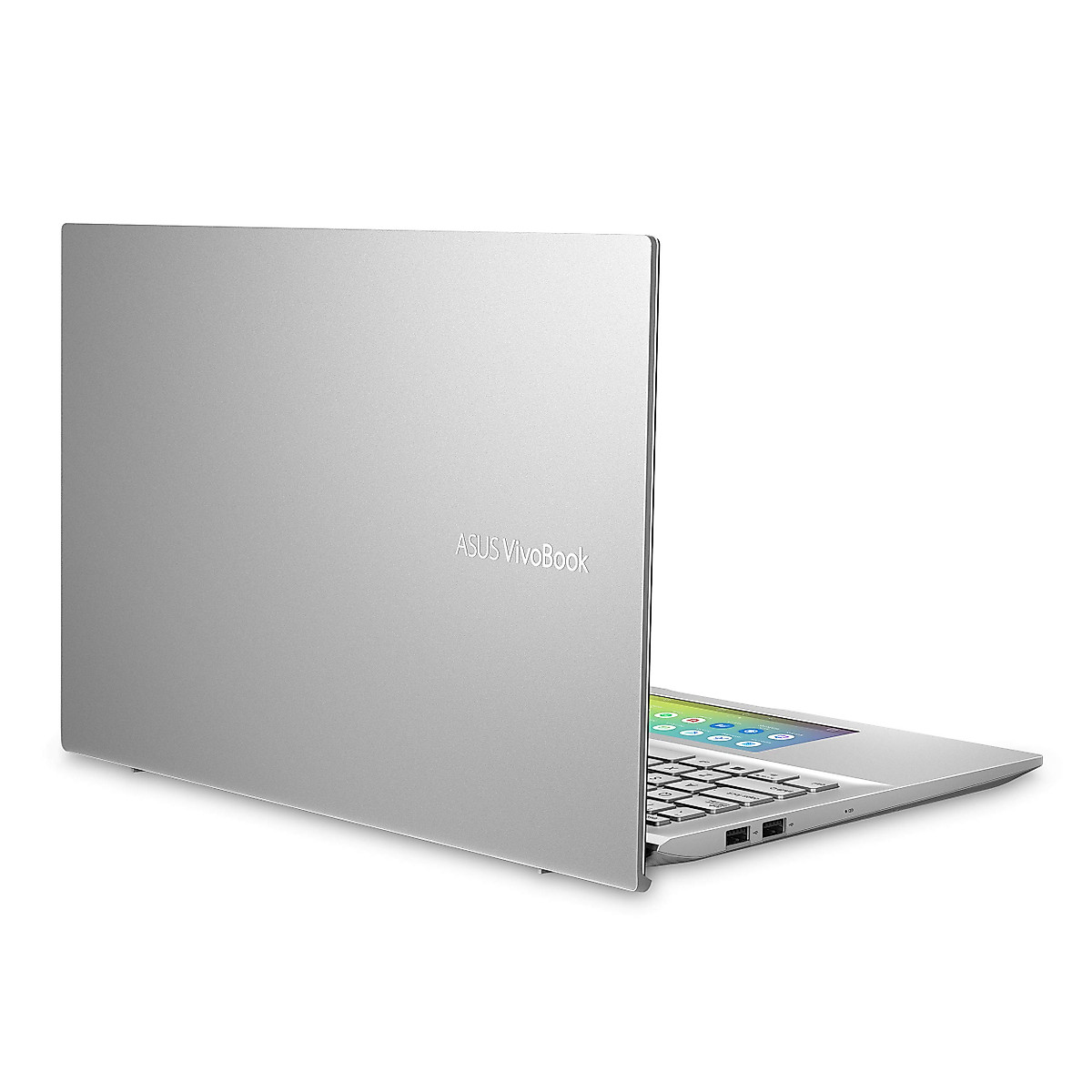 ASUS VivoBook S15 S532 Thin & Light Laptop, 15.6” FHD, Intel Core i7-1165G7 CPU, 16GB RAM, 1TB SSD, NVIDIA GeForce MX350, IR Camera, Thunderbolt 4, Windows 10 Home, Transparent Silver, S532EQ-DS79