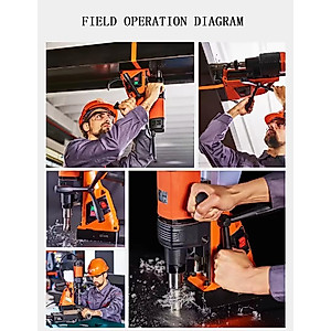 Annular Cutter Set 13 pcs JESTUOUS 3/4 Inch Weldon Shank 1 Cutting Depth and Cutting Diameter from 7/16 to 1-1/16 for Mag Drill Press HSS Standard Kit Two Flat with 2 Pilot Pins