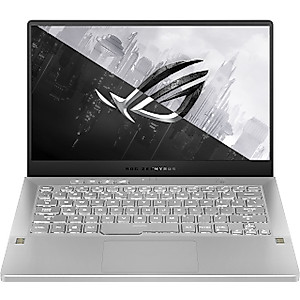 Asus ROG Zephyrus G14 Ultra Slim Gaming Laptop, 14'' 120Hz QHD Display(2560x1440) ,AMD Ryzen 9 5900HS ,NVIDIA GeForce RTX 3060,24GB RAM, 1TB PCIe SSD, Fingerprint Reader, Windows 10, Moonlight White