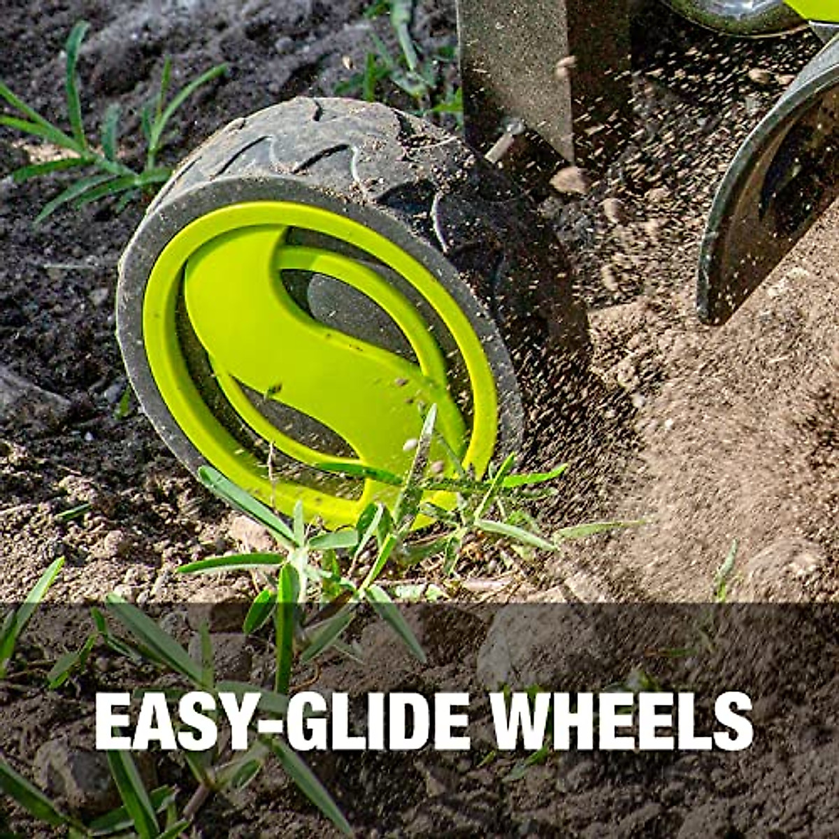 Sun Joe 24V-X2-TLR14 48-Volt iON+ Cordless Garden Tiller/Cultivator Kit | W/ 2 x 2.0-Ah Batteries and Charger