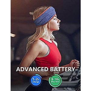 Lavince Sleeping Headphones Bluetooth Headband, Soft Sleep Headphones Comfortable Sleep Headband,Long Time Play Sleep Earbuds with Built in Speakers Perfect for Sleep,Workout,Running,Yoga,Travel