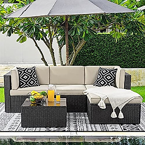 Adabana Outdoor Waterproof Boho Pillow Covers 18x18 Decorative Black and White Outdoor Throw Pillows Cover for Patio Furniture Pack of 2