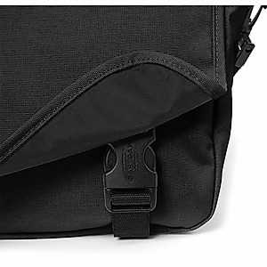 Eastpak Jr Shoulder Bag - For School, Laptop, Travel, Work, or Bookbag - Black