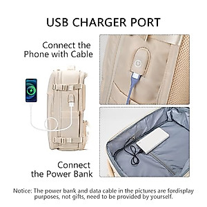 MOLNIA Large Travel Backpack for Women Men, Airline Approved Carry on Backpack 17.3" Laptop Backpack with USB Charging Port Casual Daypack for Work, Business, College(Purple)