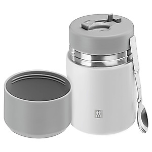 ZWILLING Thermo Insulated Food jar, 23.6 oz, Silver-White