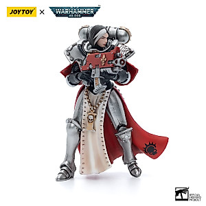 HiPlay JoyToy Warhammer 40K: Adepta Sororitas Argent Sister Vitas 1:18 Scale Figure