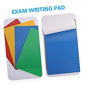 STOBOK 10pcs A4 Writing Pad Desk Mat for Desktop Desk Notepad Computer Desk Accessories Exam Writing Tablet Notepad Writing Pad Plastic Writing Pad Board for Writing Use Exam Board