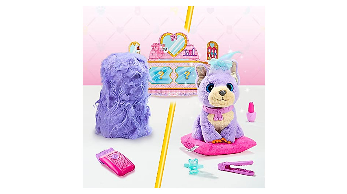 Scruff-a-Luvs Cutie Cuts - Rescue, Shave & Style Your Plush Puppy