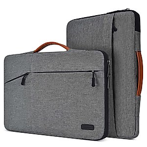 14 Inch Laptop Sleeve Case for HP 14 Laptop/HP Pavilion 14 / EliteBook, Lenovo ideaPad 14, ASUS Vivobook 14, Dell Inspiron 14, 14-in Computer Travel Bag -SpaceGrey