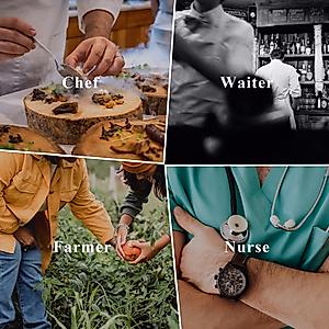 Men's Non Slip Work Shoes for Chef, Oil Resistant Chef Shoes for Men, Food Service Shoes for Restaurant, Zapatos de Cocina para Hombres Black