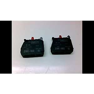 Schneider Electric Zbe-102 - Pack of 2 - Contact Block 1Nc Zbe-102 - Pack of 2 -
