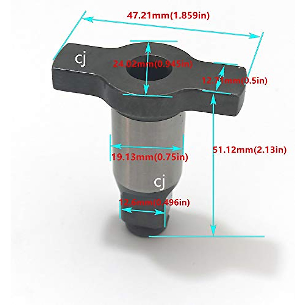 N415875 replacement 1/2 Power Tool Wrench Anvil Assembly Fits 20v&18v Max Xr Dewalt Black & Decker Brushless, High Torque, Hog Ring Anvil, Impact Wrench DCF899HB DCF899HP