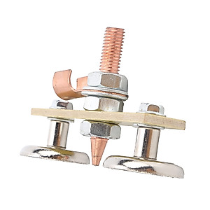 Welding Magnet Head, Double Ground Connector, Easy To Disassemble, For Site Welding